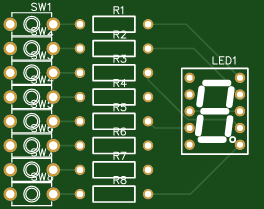 SEVEN SEGMENT DISPLAY - Share Project - PCBWay