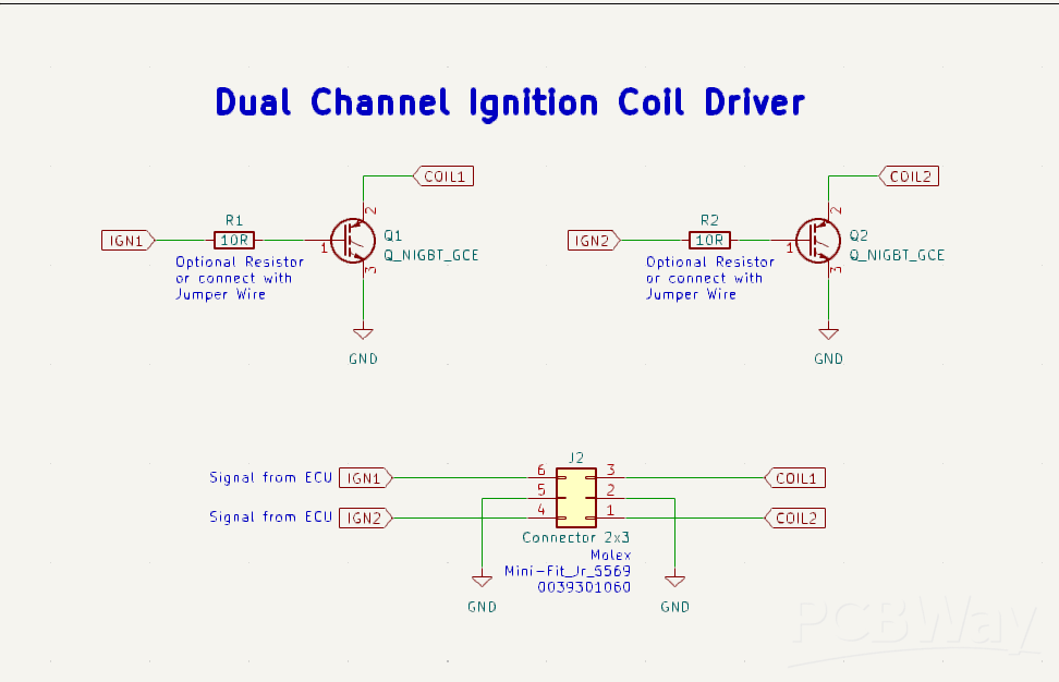 Dual Channel Ignition Coil Driver - Share Project - PCBWay