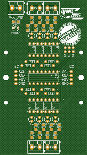 Pcf8574 Gpio Io Extender Para Arduino Esp32 I2c Modulo 8 Entradas