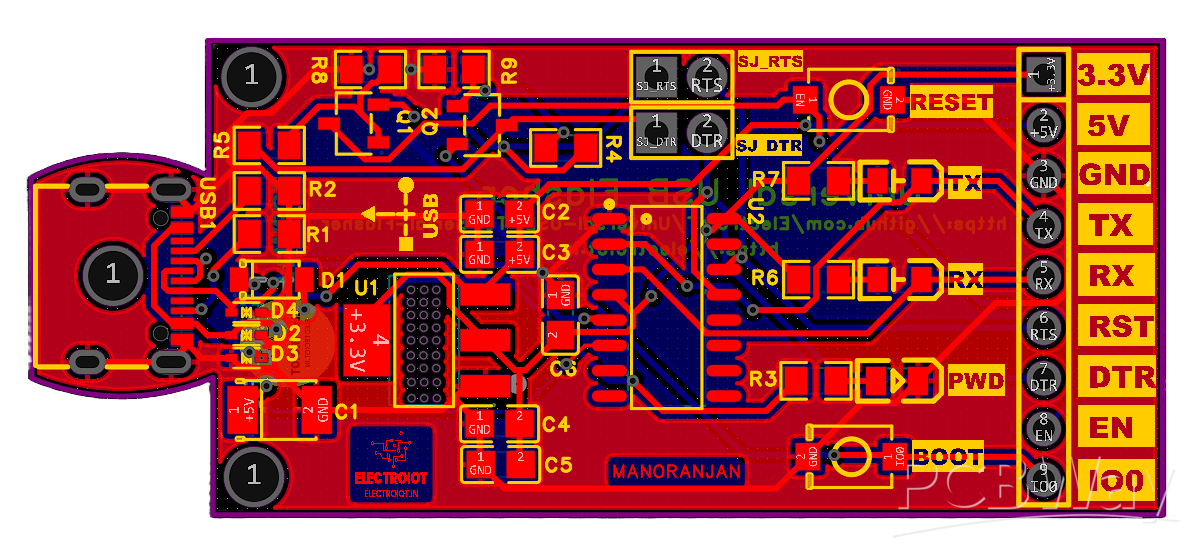 🚀 ESP & Arduino Universal USB Flasher (CH340C Based) - Share Project ...