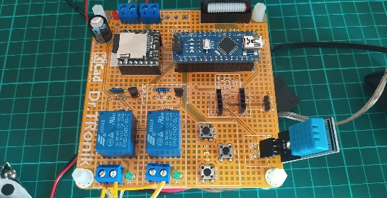 DHT Announcement & Relay Control... - Share Project - PCBWay
