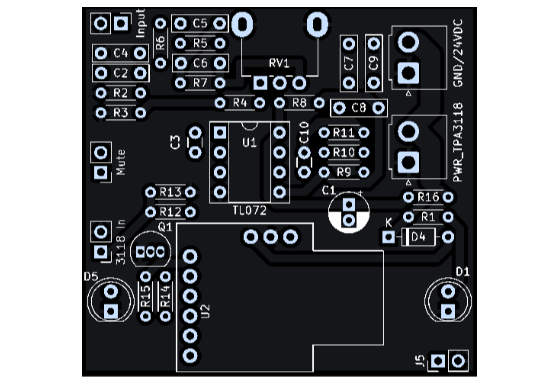 Volume-Only with Digispark Soft-Touch Footswitch for 125B Pedal Board ...