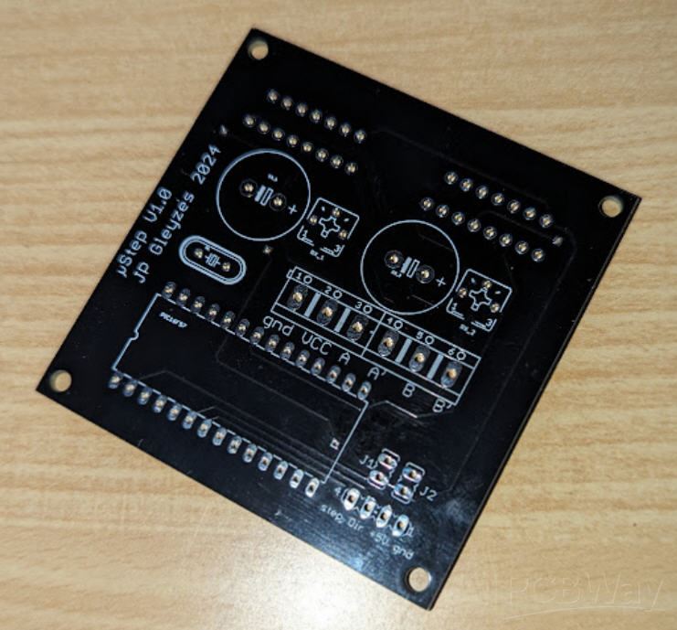 µstep_solo Stepper motor control board 3A - Share Project - PCBWay